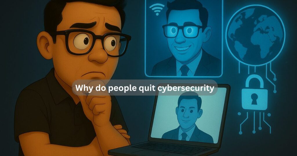 Why do people quit cybersecurity
